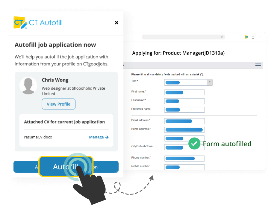 CT Autofill – Introduction Page
